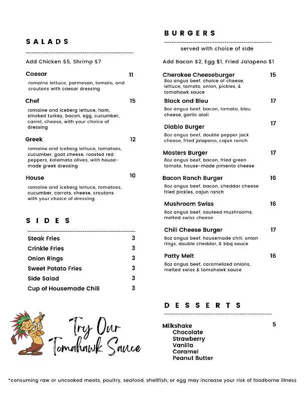 The Ridge Bar & Grill - Cherokee Ridge Country Club