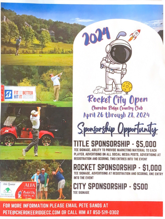 Rocket City Open - Cherokee Ridge Country Club