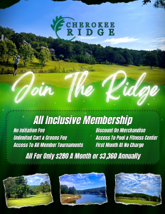 Membership - Cherokee Ridge Country Club
